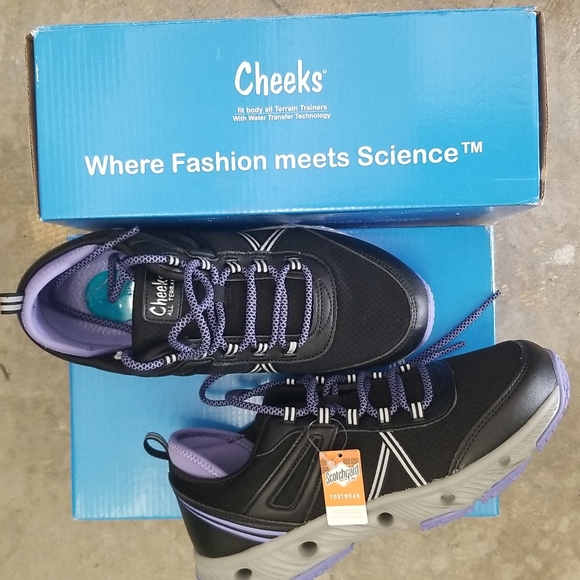 Tony Little | Shoes | Nitb Cheeks Fit Body All Terrain Trainers Black ...